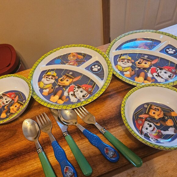 Zak! | Other | Zak Paw Patrol Zak Melamine Kids Dinnerware Set Plates ...